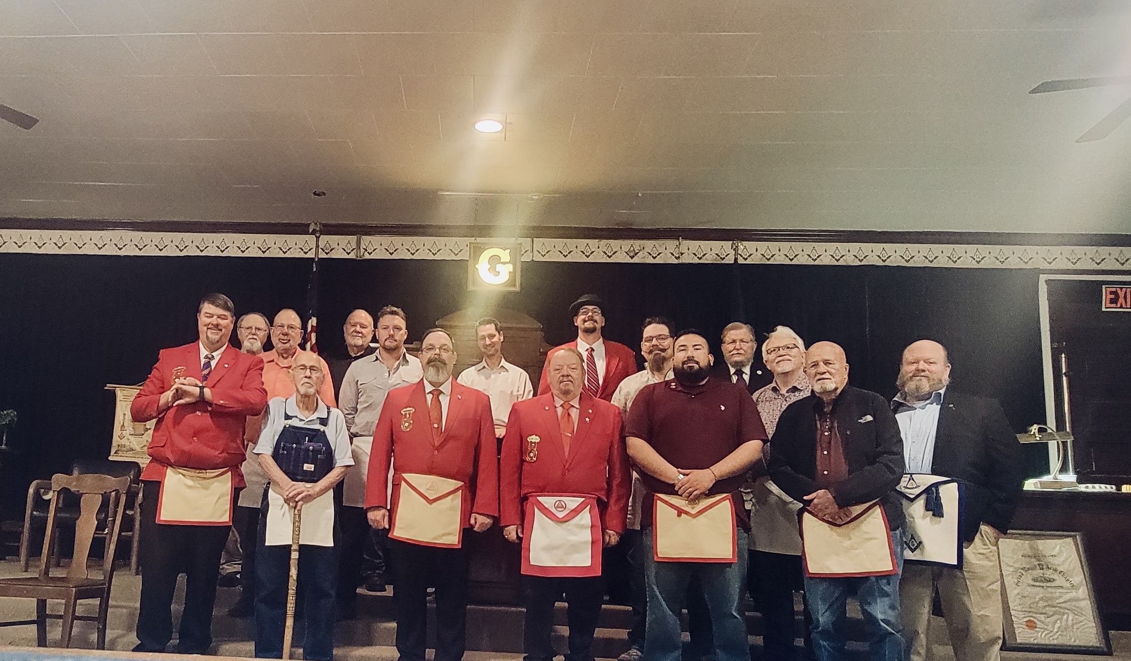 Past Master's Degree at Slaton Lodge - Lubbock York Rite